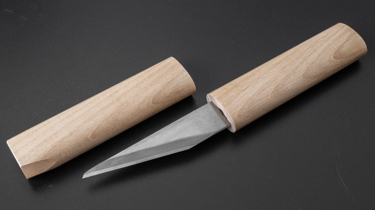 Morihei Sukefusa Left-Handed Kogatana Medium | – Karasu Japanese knives