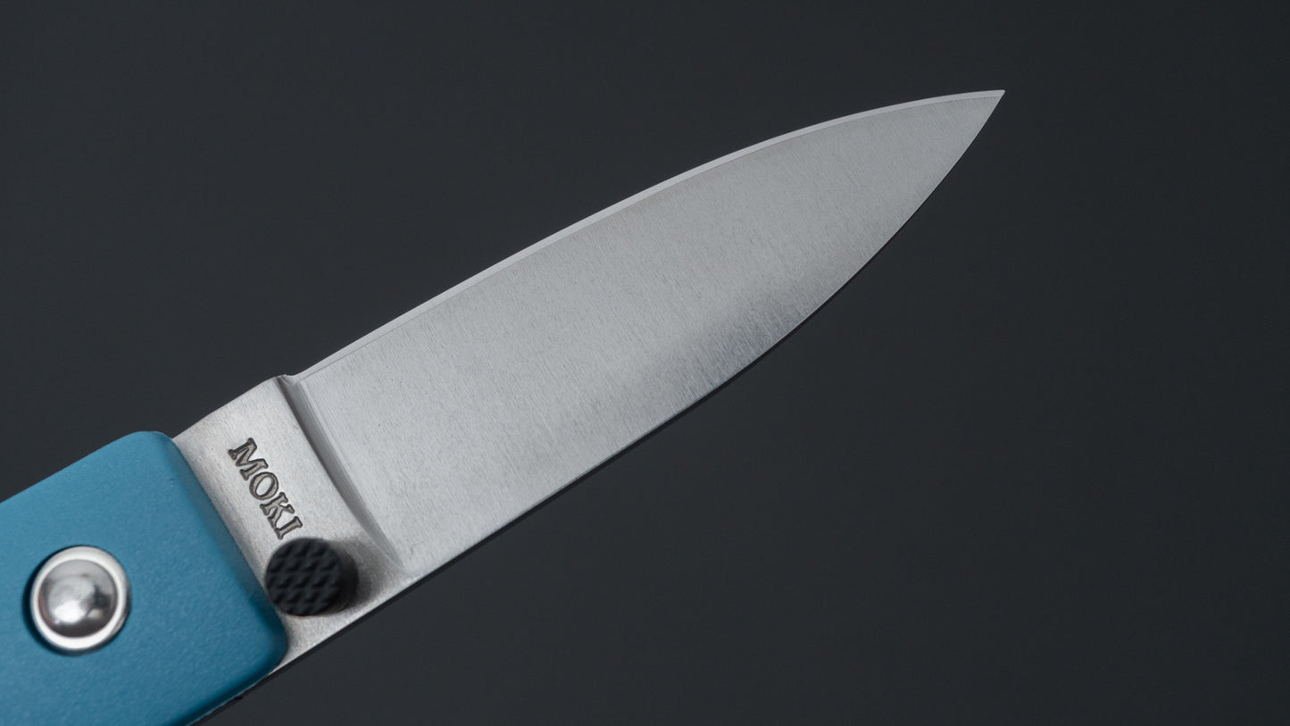 MOKI Coupe Folding Knife Grilon Handle (Cream Green ...