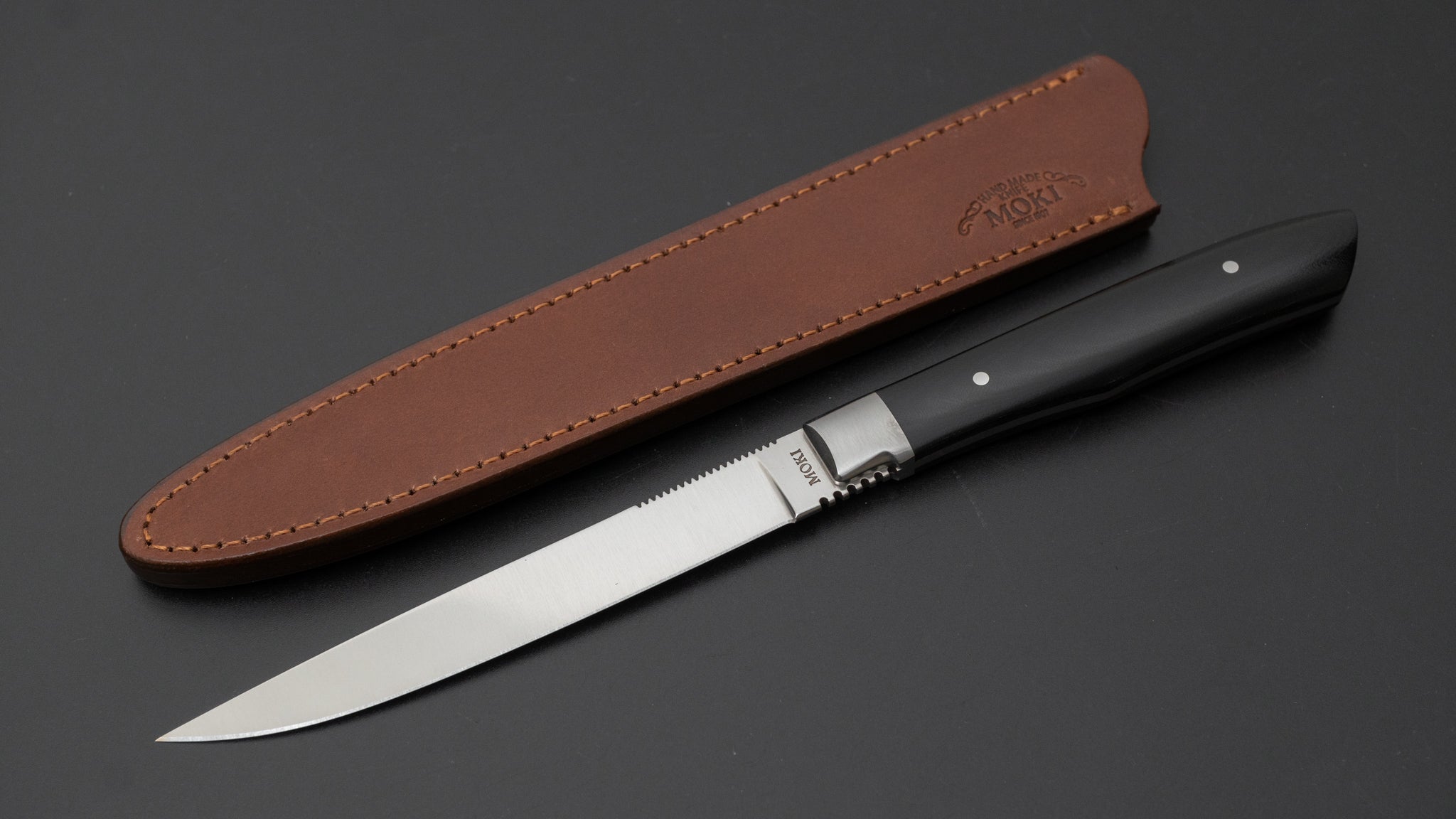 MOKI Steak Knife 100mm | – Karasu Japanese knives